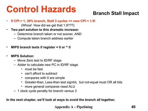 pipelining lecture computer organisation ppt