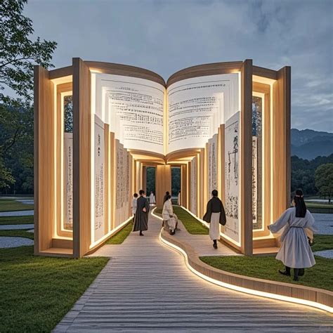 校园文化景观艺术长廊方案设计 1 雕塑设计 裴多懿 来自小红书网页版 花瓣网