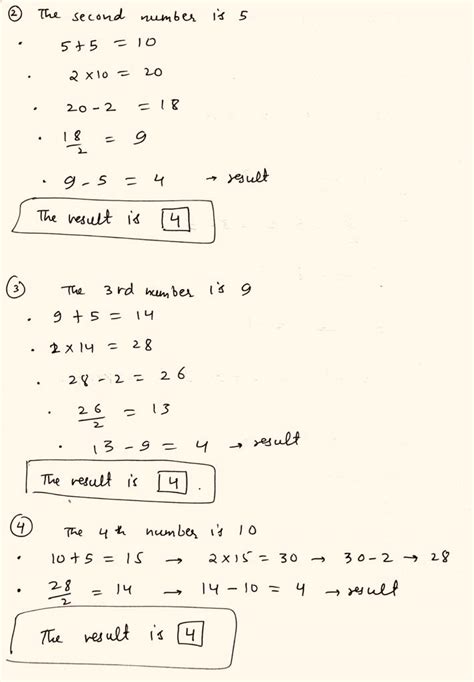 Solved Repeat The Following Procedure For The Four Given Numbers Add Course Hero