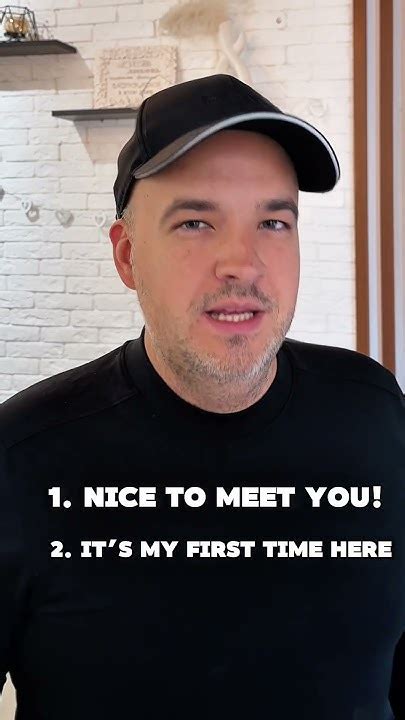 Как будет на Английском Я здесь впервые… Shorts Youtube