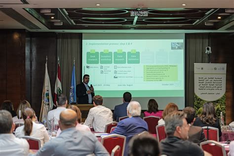 National Stakeholder Validation Workshop On The Upgrading Of Lebanons