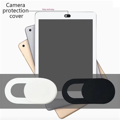 แผ่นปิดกล้อง แผ่นปิดเว็บแคม แบบเลื่อน ที่ปิดกล้องโน๊ตบุ๊ค Webcam Cover Protection ป้องกัน Hacker