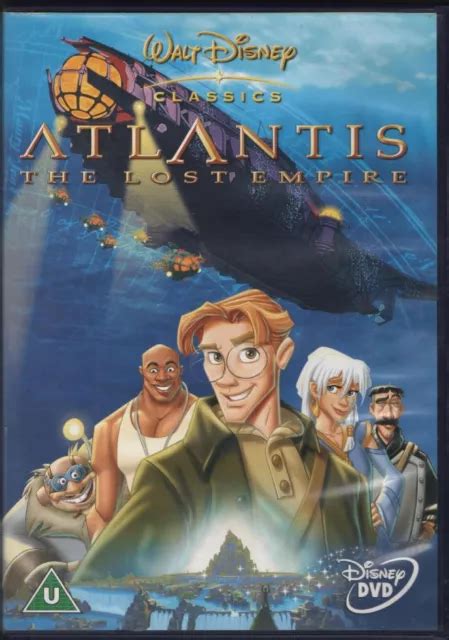 Atlantis The Lost Empire Dvd 2002 Walt Disney Classics Animated