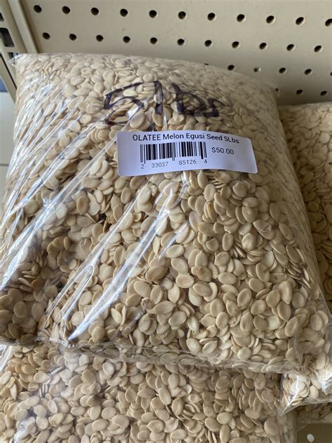 Olatee Melon Egusi Seed 5lbs Olatee African Mart