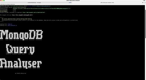 Mongodb Query Analyser Totally Nerdy Ltd