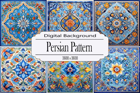 Persian Pattern Graphic By Wow Art · Creative Fabrica