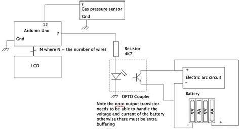 issue with arduino reset during electric arc ignition in geyser system