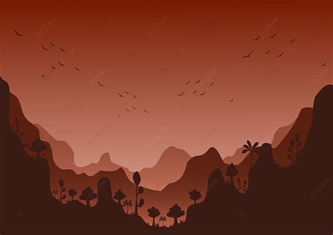 Gambar Background Hutan Vektor Vektor Dan File Psd Untuk Unduh Gratis