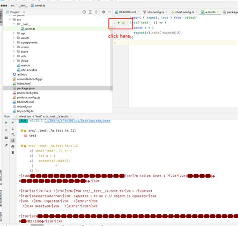 webstorm output garbled characters · issue 31 · linux china vitest jetbrains plugin · github