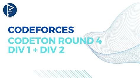 Codeforces CodeTON Round 4 Div 1 Div 2 Problem Discussion The