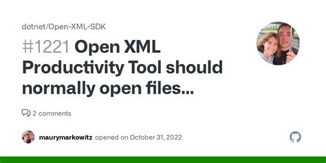Open Xml Productivity Tool Should Normally Open Files Read Only · Issue