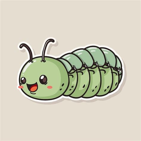 Centipede Vector Cute Premium Ai Generated Vector