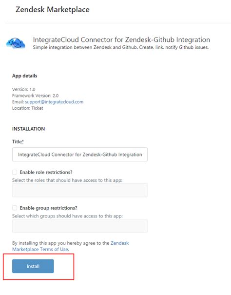 How To Install And Configure Github App From Zendesk Marketplace Zendesk Azure Devops