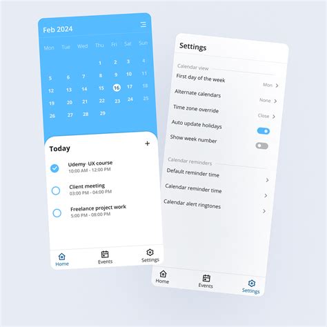 Calendar App Design By Sunil On Dribbble