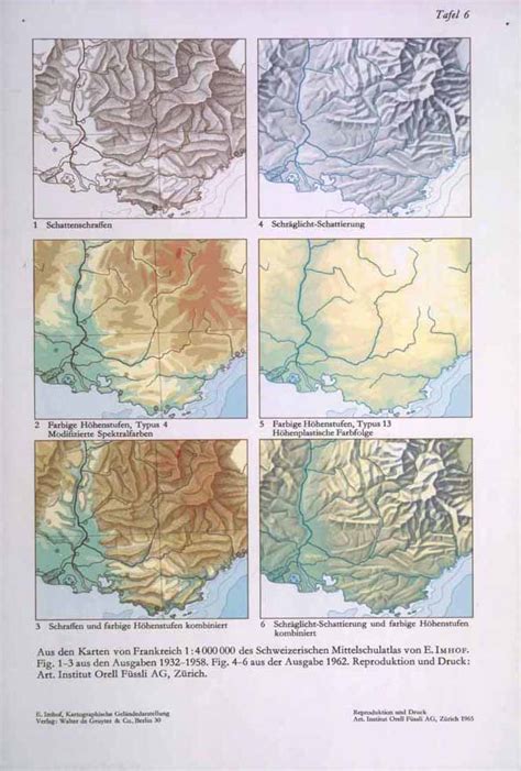 Dem Choosing Colour Ramp To Use For Elevation Geographic