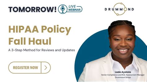 Drummond Group Llc On Linkedin Hipaa Webinar Compliance Hipaacompliance Hipaawebinar