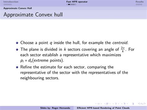 efficient hpr based rendering of point clouds pdf 3 d graphics