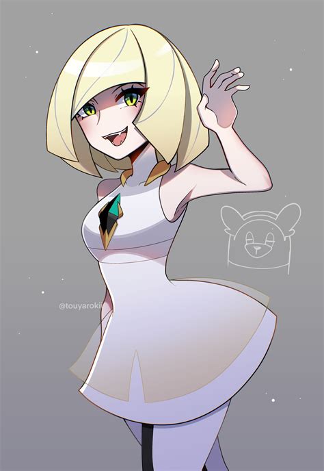 Lusamine And Bewear Pokemon And More Drawn By Touyarokii Danbooru