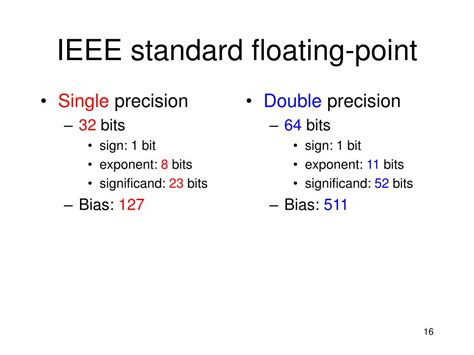 Ppt Number Representations In Computer Science Fixed Point Vs