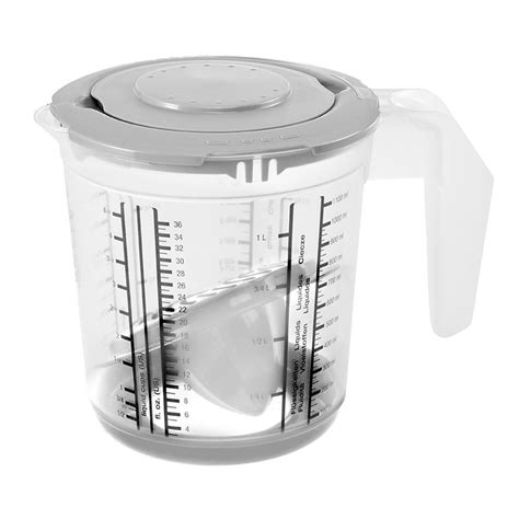 Keeeper Set De Pichet Doseur 4 En 1 Avec Protection Anti éclaboussures