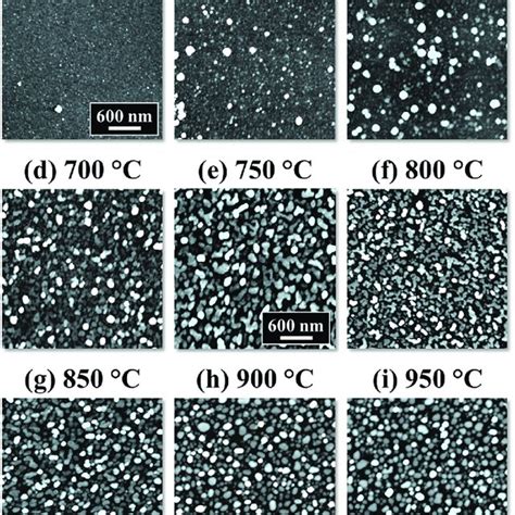 Annealing Temperature Effect On The Surface Morphology Evolution Of Pt