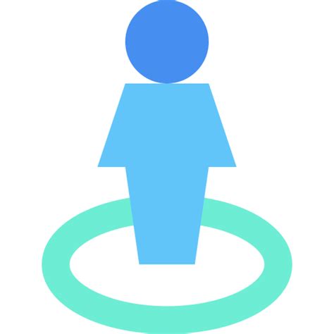Position Generic Blue Icon