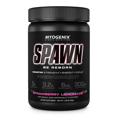 Spawn Strawberry Lemonade Max Nutrition