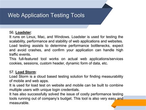 100 Effective Software Testing Tools That Boost Your Testing Ppt