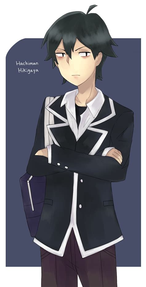 Hikigaya Hachiman Yahari Ore No Seishun Love Come Wa Machigatteiru