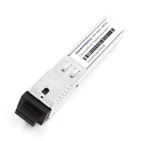 2 5t 1 25r Gpon Olt Sfp Class C Module Sc Ascentoptics