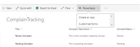 PowerApps In SharePoint Online