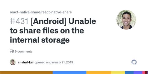 Android Unable To Share Files On The Internal Storage · Issue 431