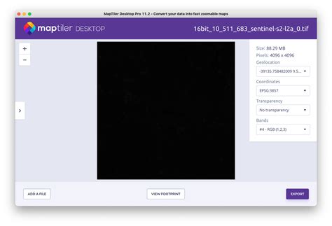 how to set data scales for non 8 bit images and choose the output bands