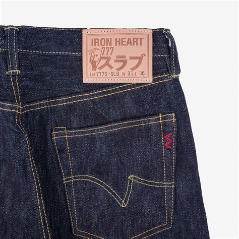 Iron Heart Ih 777s Slb 16oz Slubby Selvedge Denim Slim Tapered Cut