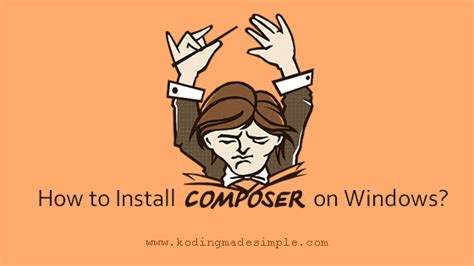 How To Install Composer On Windows With Xampp