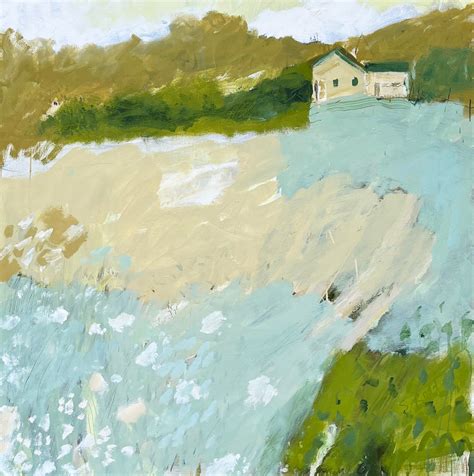 Sam Rudd Cow Parsley Field Cricket Fine Art