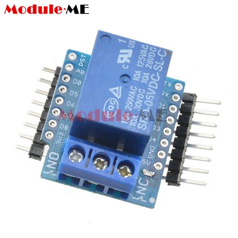 wemos d1 mini relay shield 5v 12v for esp8266 ubuy india