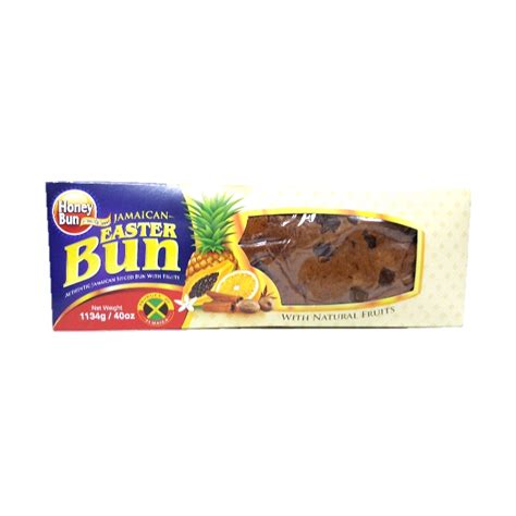 Honey Bun Jamaican Easter Bun 40 Oz Iriemart Jamaican Grocery