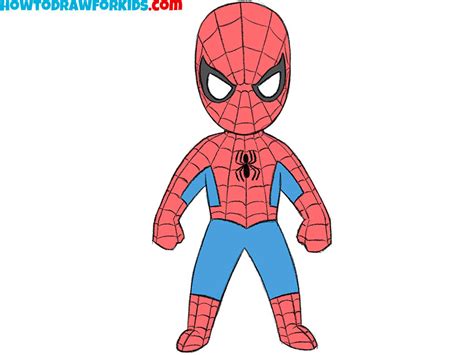Easy Spiderman Drawings How To Draw The Amazing Spider Man