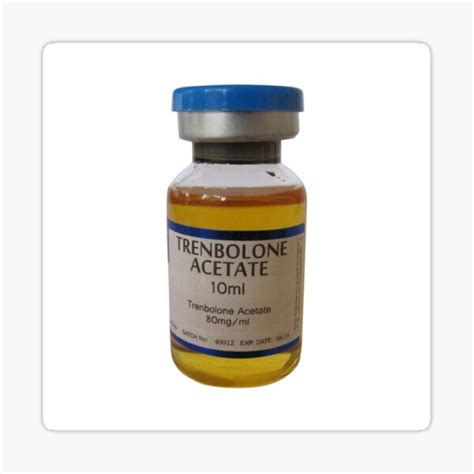 Trenbolone Acetate Sticker For Sale By Ohodbay5 Redbubble