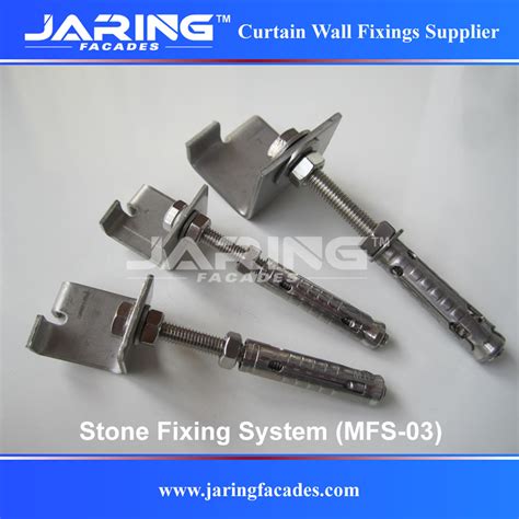 Undercut Anchor Bolts Stone Cladding Fixings Jaring Facades Coltd