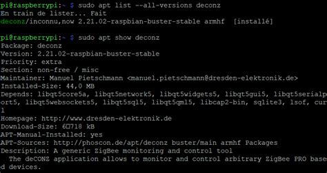 Version Deconz Différente Protocole Domotique Communauté Jeedom