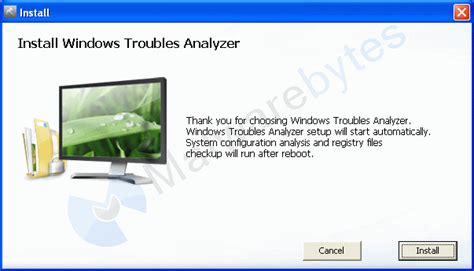 Removal Instructions For Windows Troubles Analyzer Malware Removal