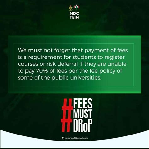 Knust Tein Demands Review Of Public University Fees