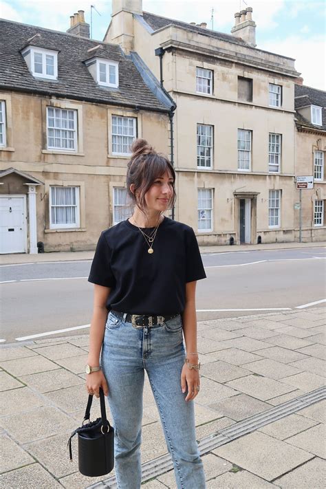 The T Shirt Edit Best Place To Buy Your Tees Black Tshirt Outfit