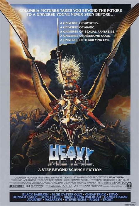Heavy Metal Movie Poster 27 X 40 Style D
