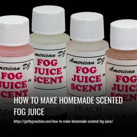 How To Make Fog Machine Fluid A Step By Step Guide