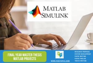 Final Year Master Thesis Matlab Projects Program Code