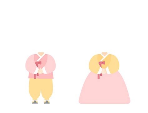 얼굴 합성용 남녀 한복 유토이미지 상세페이지 베이직샵 일러스트 22172386