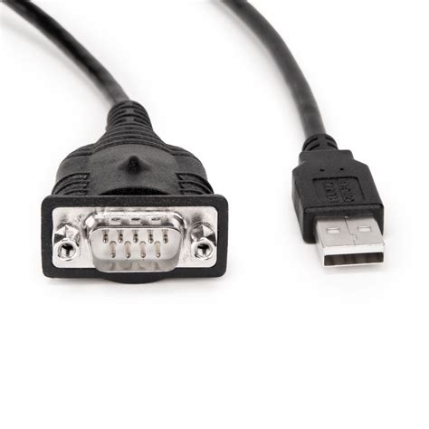 1 Port FTDI USB To Serial RS232 Adapter Cable With COM Retention Integrated FTDI USB UART Chip